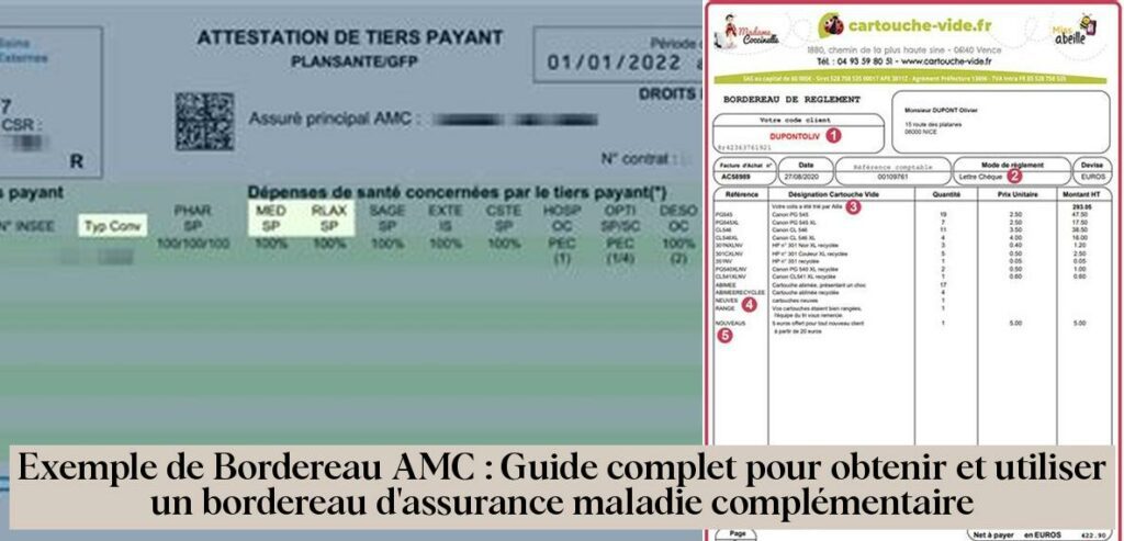 Exemple de Bordereau AMC : Guide complet pour obtenir et utiliser un ...